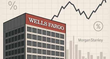 Wells Fargo shares in red as Morgan Stanley downgrade citing limited upside