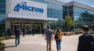 Why Micron stock is soaring nearly 5% today?